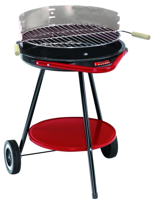 Barbecue Sandrigarden Sg-48 Tondo C/Ruote Dia. 48 Cm